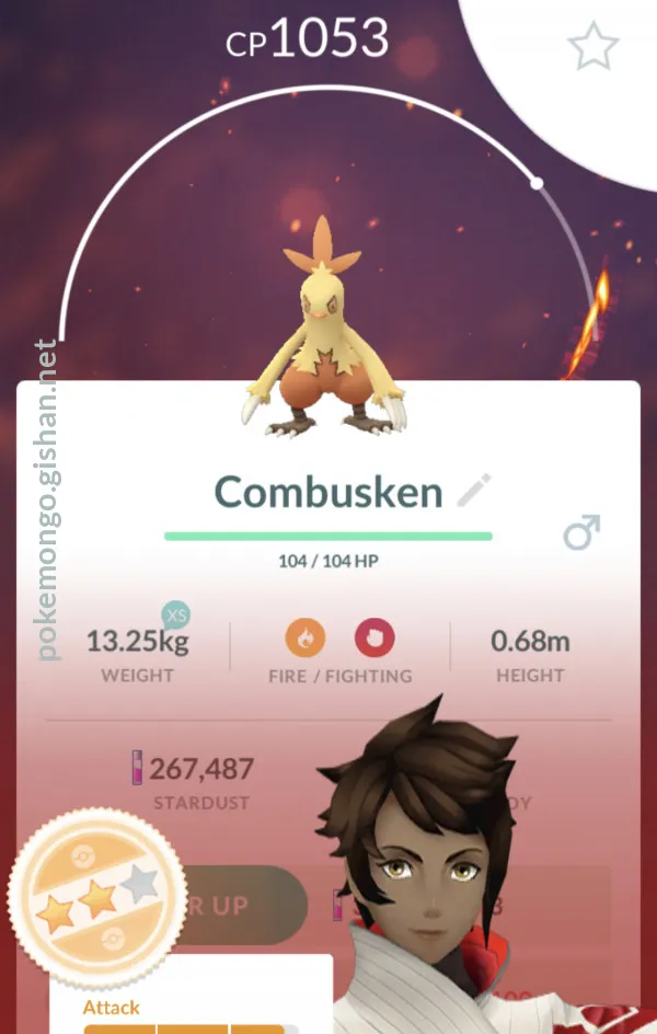 Combusken photos - Pokemon Go