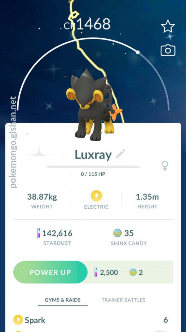 Shiny Luxray Pokemon