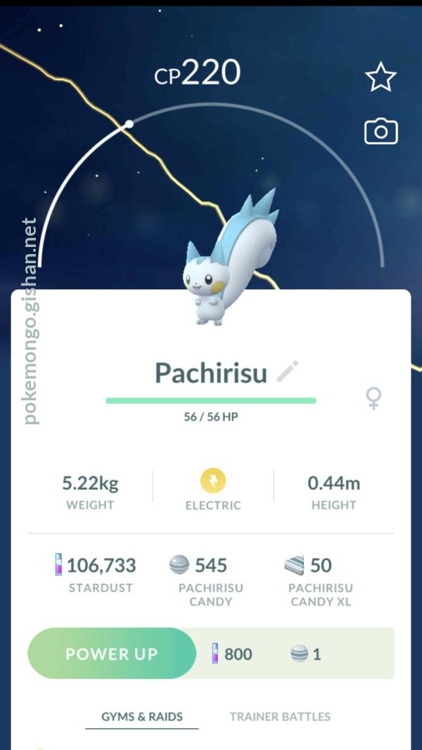 Pachirisu Pokemon Go Location And Map – OKZAA