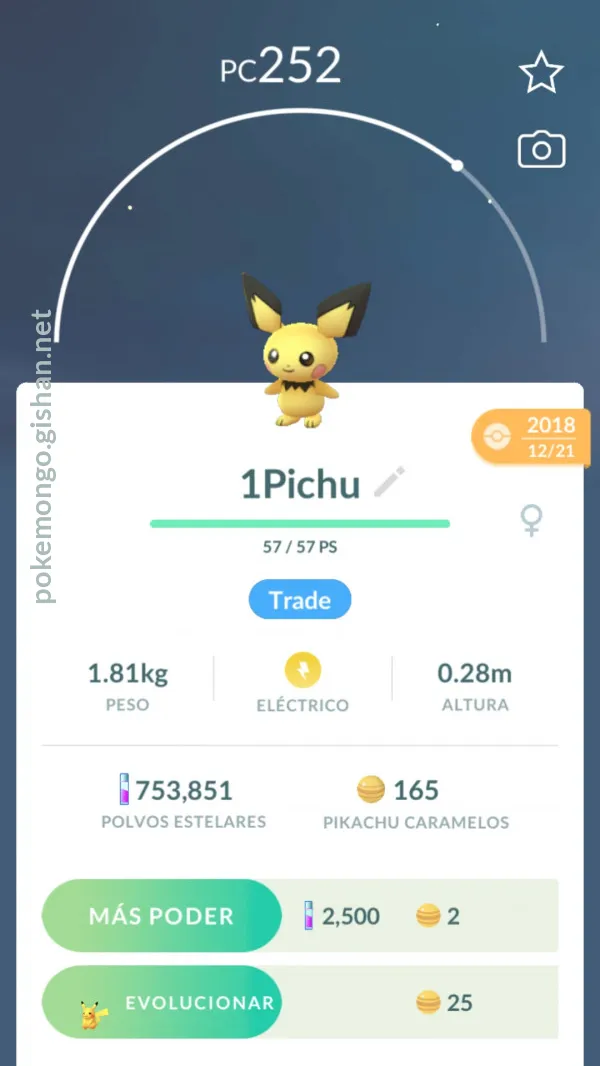 Pichu photos - Pokemon Go